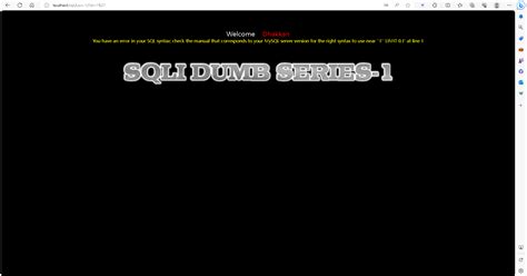 Sqli Labs Kevin Notfound