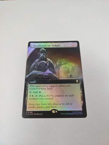 аукцион на лот Abandoned Air Templetla 386extended Art Foil
