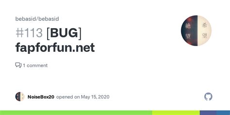 Bug · Issue 113 · Bebasidbebasid · Github