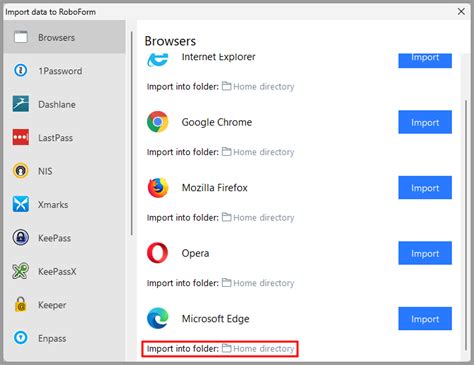 How To Export Microsoft Edge Passwords And Import Into Roboform