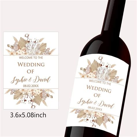 Custom Wine Labels For Weddings 60 Photos