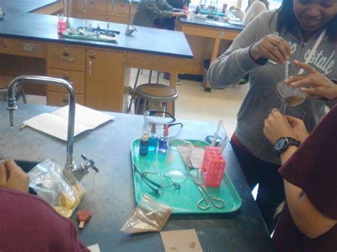Ninth Grade Lesson Identifying Organic Compounds In The Lab Day Of