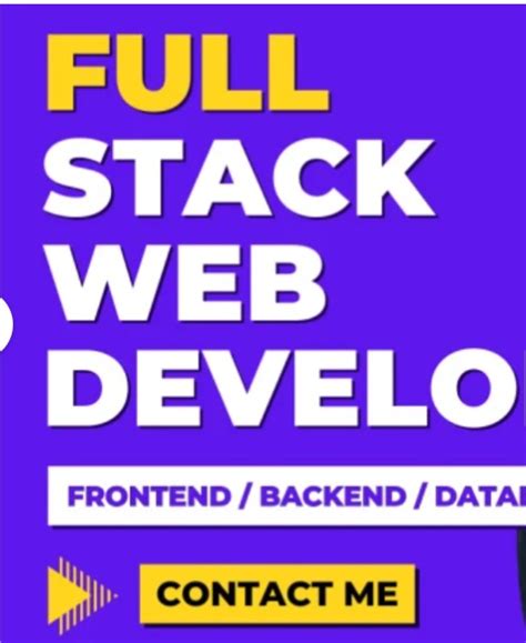 Developing Web Applications As A Full Stack Web Developer