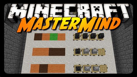 Minecraft Mastermind Code Breaking Mini Game Youtube