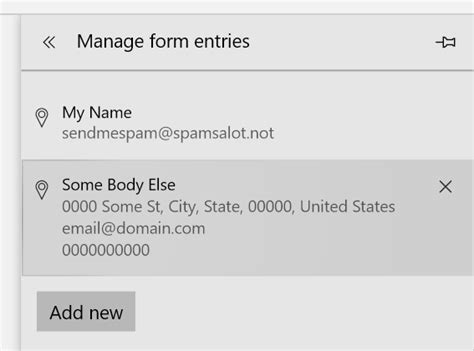 Browser Deleting Selected Autocomplete Entries In Microsoft Edge