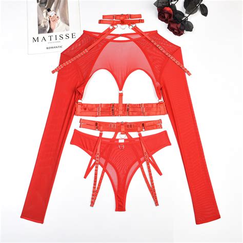 Sexy Bondage Lingerie Bodysuit Teddy Le Jour Jour