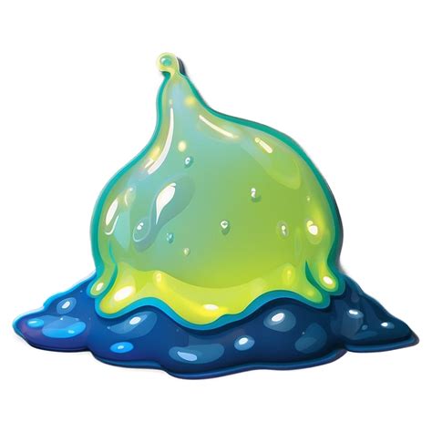 Download Glow In The Dark Slime Png Htm