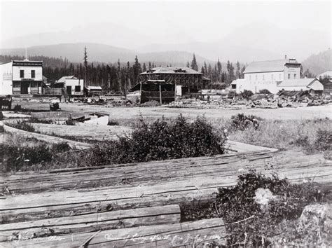 Libby After Fire 1906 Montana History Portal