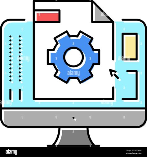 3d Prototyping Color Icon Vector Illustration Stock Vector Image And Art Alamy