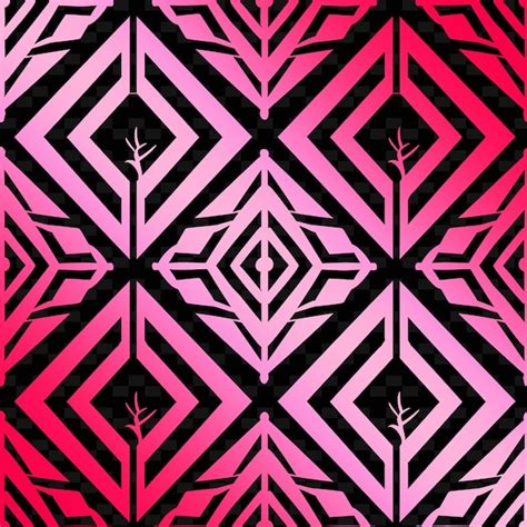 Chevron Intricate Pattern With Leaf Icon And Intersecting Li Nature Inspired Abstract Outline