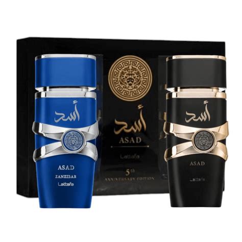 Asad Edp 100 Ml Asad Zanzibar Edp 100 Ml For Men Set Lattafa