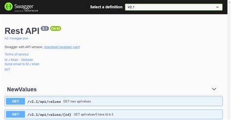 Migrating Rest Api With Swagger And Url Based Versioning From Aspnet