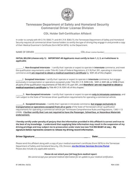 Form Sf 1480 Fill Out Sign Online And Download Printable Pdf Tennessee Templateroller