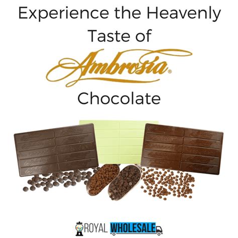 Chocolate Tagged Ambrosia Chocolate Royal Wholesale