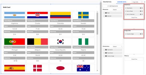 how to add a multi card custom widget in bold bi