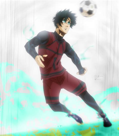 Blue Lock Itoshi Rin By Glavezz On Deviantart