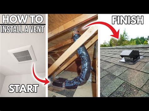 Bathroom Fan Venting Through Roof