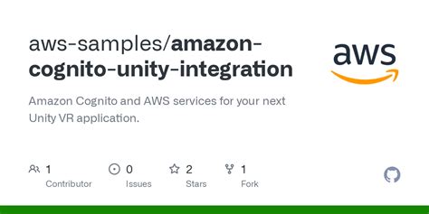 Releases · Aws Samplesamazon Cognito Unity Integration · Github
