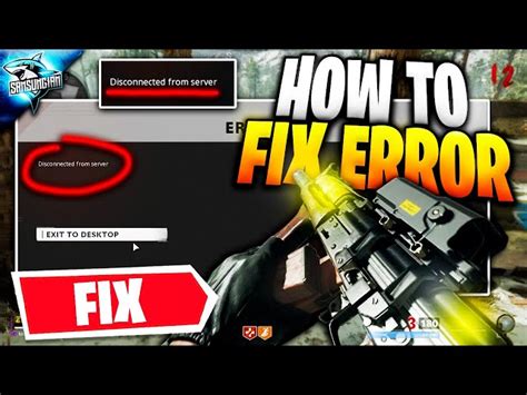 How To Fix Call Of Duty Black Ops Cold War Disconnected From Server Error