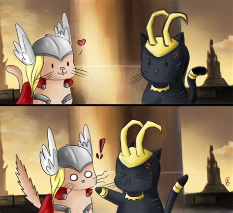 Kittens Iv Thor And Loki By Rassinya On Deviantart