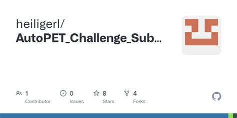 GitHub Heiligerl AutoPET Challenge Submission