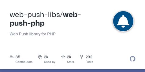 GitHub Web Push Libs Web Push Php Web Push Library For PHP