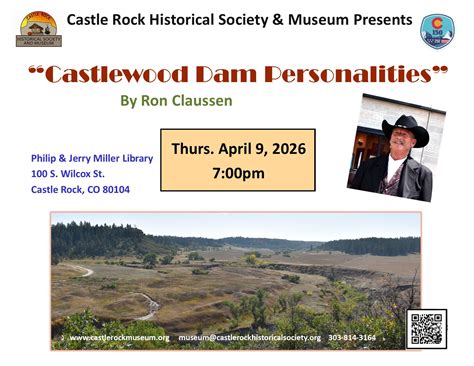 Castlewood Dam Personalities Castle Rock Historical Society And Museum