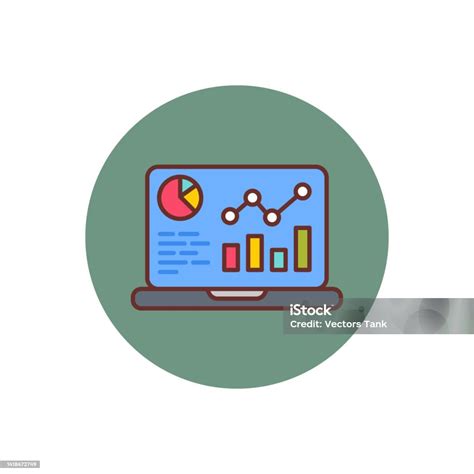 Monitoring And Reporting Icon In Vector Logotype Stock Illustration Download Image Now