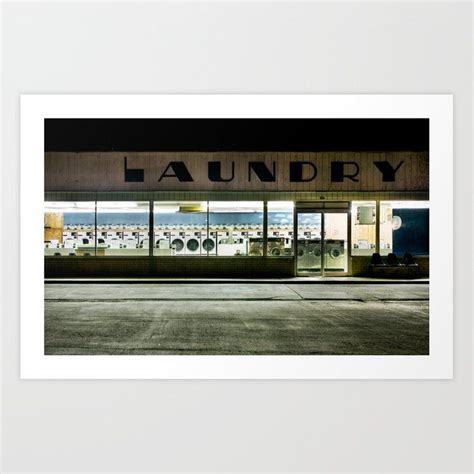 24h Laundry Art Print By Stefanie Höpner