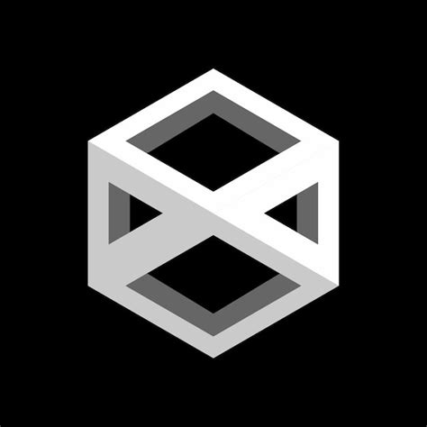 premium vector dynamic optical illusion geometric shapes and soft