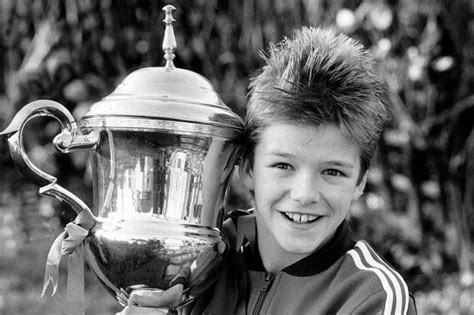 گزارش تصویری از کودکی دیوید بکام به مناسبت ۴۶ سالگی او فوتبالی