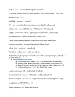 Econ Practice Test April 23 Test 1 What Is Almost Always The Cause Of Large Or Persistent