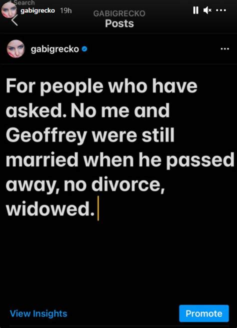 Gabi Grecko Claims She Was ‘still Married To Geoffrey Edelsten Perthnow