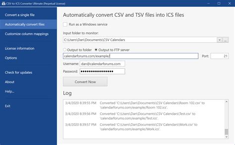 CSV To ICS Converter Convert CSV Files To ICS