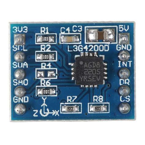 AXIS Gyroscope Gyro L G D Sensor Board Module Self Balance Robot Free Shipping ThanksBuyer