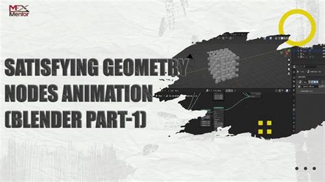 satisfying geometry nodes animation blender part 1 youtube