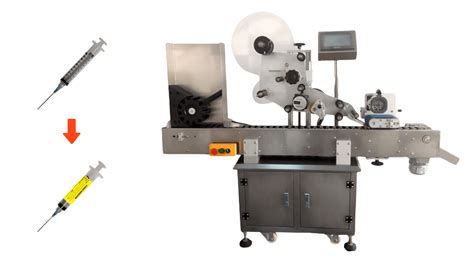 Precision Labeling Machines For Syringe Vial Tube Labelingmachinesupplier