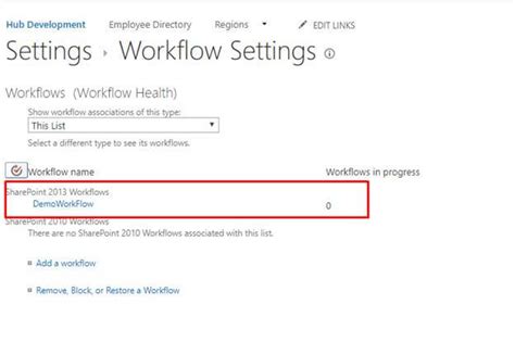 Create SharePoint List Workflow Using Designer
