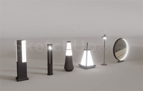 Free Download Of Sketchup Street Lighting Models