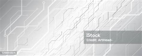 하이테크 회로 기판 설계 혁신 개념 추상적 미래 지향적 인 넓은 통신 벡터 일러스트레이션 회색 배경에 공상 과학 기술 0명에