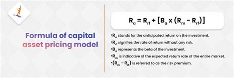 Capital Asset Pricing Model What Is Formula And Examples