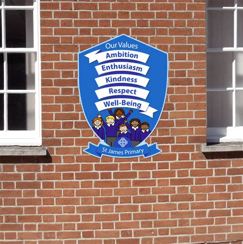 Our Schools Core Values Sign