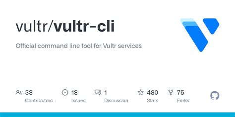 Github Vultrvultr Cli Official Command Line Tool For Vultr Services