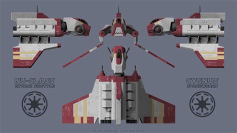 Nu Class Attack Shuttle Multi View By Ravendeviant On Deviantart