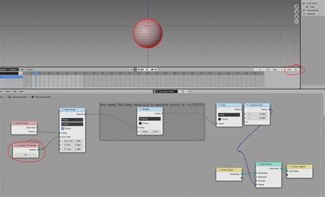 How To Loop The Sine Node Basics And Interface Blender Artists Community