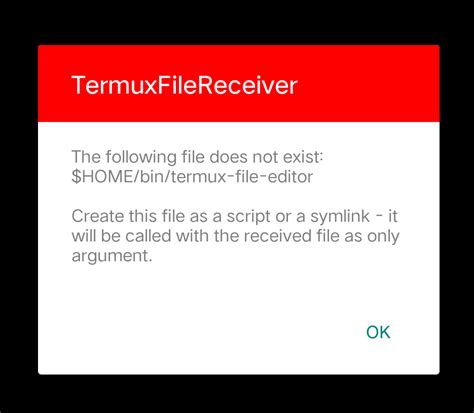 Problem Opening File Through Termux · Issue 9773 · Termuxtermux