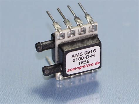 Ams 6916 Analog Pressure Sensor With Ratiometric Output Amsys Gmbh And Co Kg