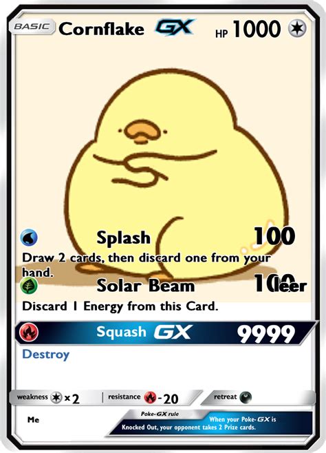 Cornflake Pokecardmaker