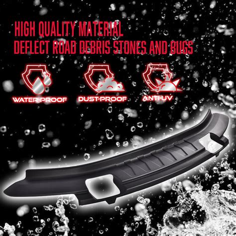 Front Lower Bumper Valance Textured Fit For 2009 2014 Ford F150 Wout
