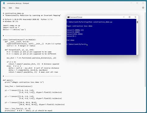 Contrastive Loss Function In Pytorch James D Mccaffrey
